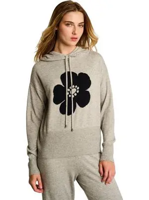 Lisa Todd Knit Poppy Hoodie - Fog