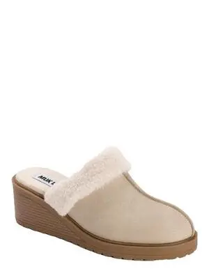 MUK LUKS Sophia Wedged Mule - Natural