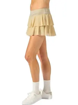 BOBBE ACTIVE Layer Cake Skirt Beige/tan