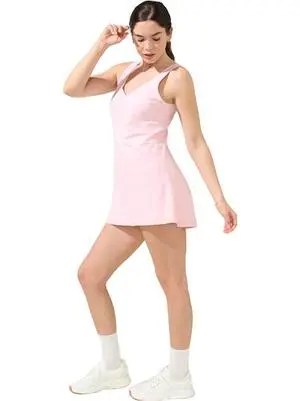 BOBBE ACTIVE Breakpoint A-line Tennis Dress - Light Pink