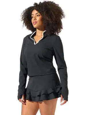 BOBBE ACTIVE Volley Long-Sleeve Top Black