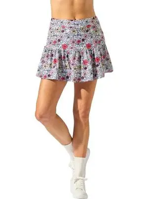 BOBBE ACTIVE Challenger Bubble Skirt Sunset Floral