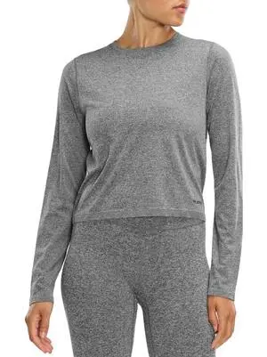 PELOTON Seamless Melange Long Sleeve - Black