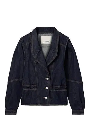 Isabel Marant Dolie Denim Jacket - Blue