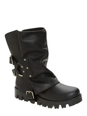 DOLCE & GABBANA Mixed Media Rain Boot