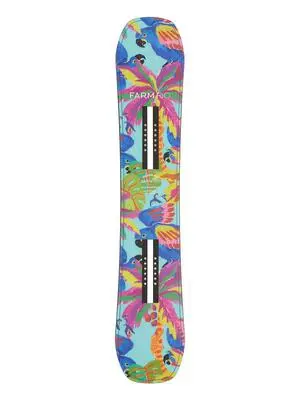 FARM RIO WHITESPACE Blue Macaw Freestyle Snowboard - Macaw Blue