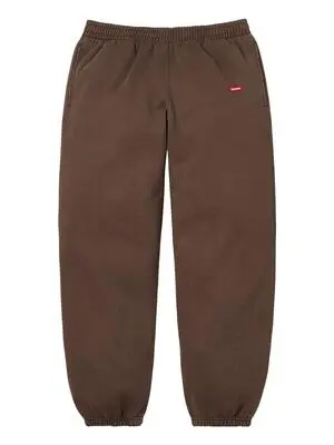 Supreme Small Box Sweatpant - Brown