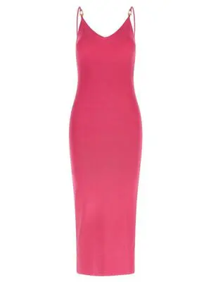 Versace Sleeveless Dress - Fuchsia