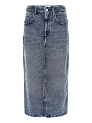 Isabel Marant Midi Skirt - Blue