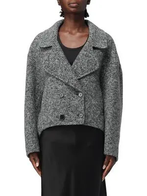 ERMANNO FIRENZE Double-breasted Coat - Grey