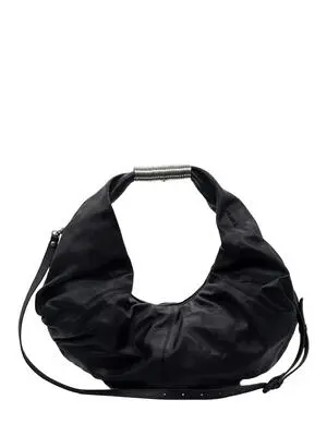 VIC MATIE Gathered Tote Bag - Black