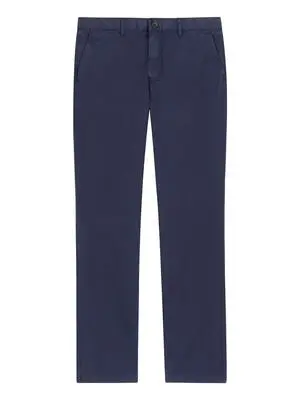 Paul Smith Slim-fit Navy Cotton Twill Chinos - Blue
