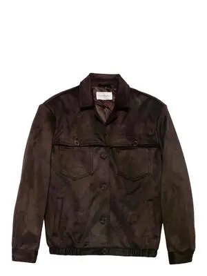THE FRANKIE SHOP Button-fastening Pocket Jacket - Brown