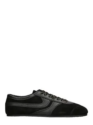 Dries Van Noten Dustin Suede Trainers Black/comb
