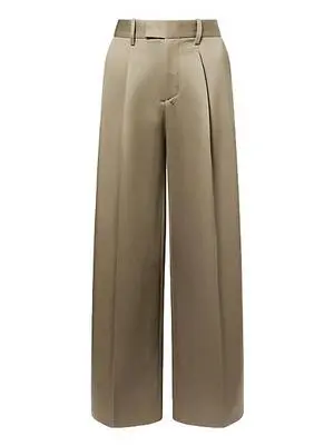 FRAME The Timeless Cotton Chino Trousers - Soft Taupe