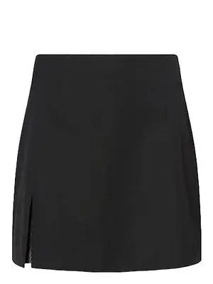 DJERF AVENUE Stretch-woven Mini Skirt - Black