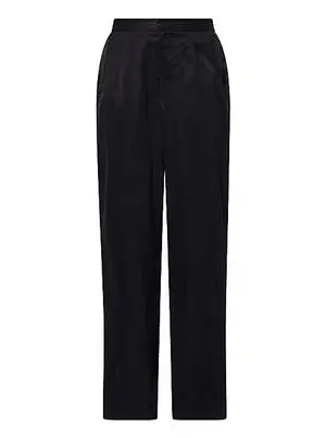 DJERF AVENUE Wide-leg Woven Trousers - Ash