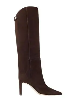 JIMMY CHOO Alizze 85 Knee-high Boots - Brown