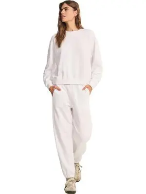 Velvet By Graham & Spencer Zara Sweatpant - White