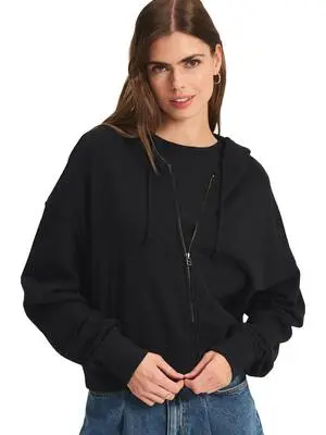 Velvet By Graham & Spencer Highland Hoodie - Black