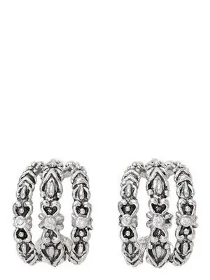 Ba&sh Perrine Zircon Earrings Gray