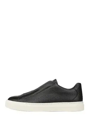 Vince Lakewood Leather Sneakers - Black