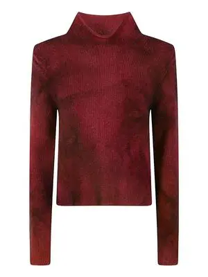 Gabriela Hearst Turtleneck Knitted Top - Red