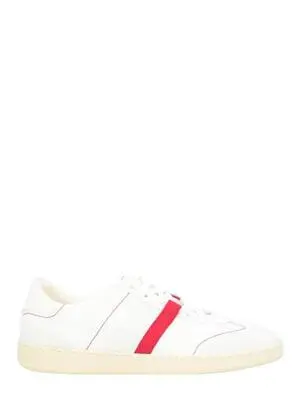 FERRAGAMO Low-top Leather Sneakers - Off White