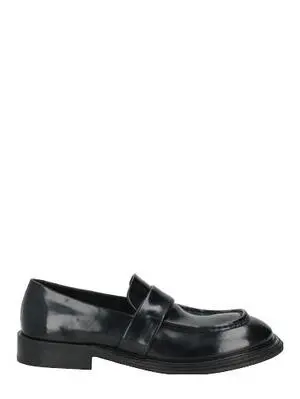 FERRAGAMO Loafers In Calfskin With Patent Leather - Black