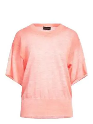 ROBERTO COLLINA Sweater In Linen And Polyester - Red