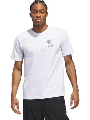 Adidas Las Vegas Desert Motorsport Graphic T-shirt - White