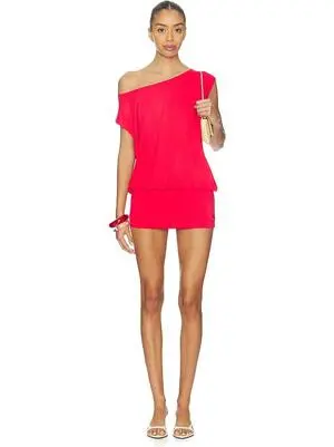 NIIHAI The Rel Mini Dress - Cherry Red