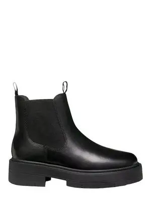Geox Leather Chelsea Boots - Black