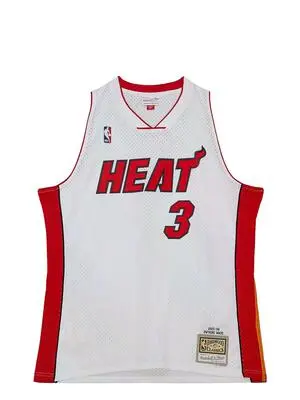 Mitchell & Ness Nba Dwyane Wade Miami Heat 2005-06 Jersey - White