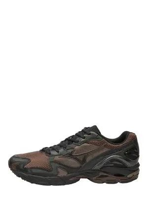 Mizuno X Vainl Archive Wave Rider 10 Sneaker - Chocolate Brown/pirate Black/black