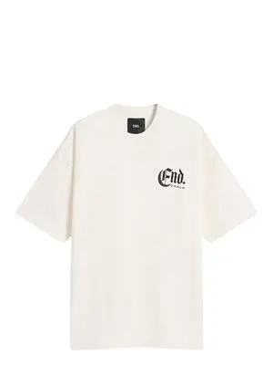 END. Got The Chalk? T-shirt - Ecru