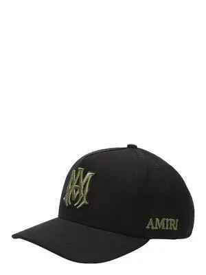 Amiri Ma Outline Canvas Cap - Black