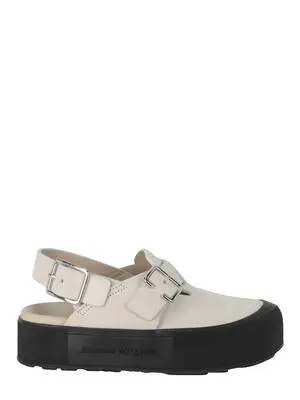 Alexander McQueen Micmac Clogs - Beige/silver