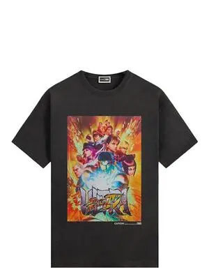 Kith X Capcom Street Fighter Iv Ultra Vintage Tee Shirt - Black