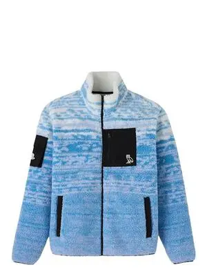 OVO X Playstation Static Sherpa Jacket - Blue