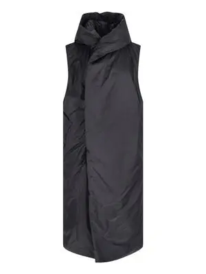 Rick Owens Concordians Sleeveless Coat - Black
