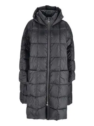IENKI IENKI Maxi 'Pyramid Leon' Down Jacket Black