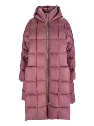 IENKI IENKI Maxi 'pyramid Leon' Down Jacket - Purple