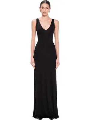 OW Florence Maxi Dress - Black