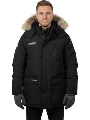 CANADA WEATHER GEAR Heavyweight Arctic Parka - Black