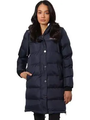 CANADA WEATHER GEAR Long Heavyweight 2 In 1 Puffer Jacket And Vest - Navy