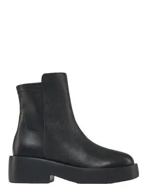 J/SLIDES NYC Demi Leather Chelsea Boot - Black