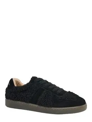 J/SLIDES NYC Heidi Shearling Sneaker - Black