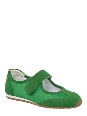 J/SLIDES NYC Patricia Mary Jane Sneakers - Green