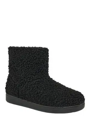 J/SLIDES NYC Honor Shearling Ankle Boot - Black